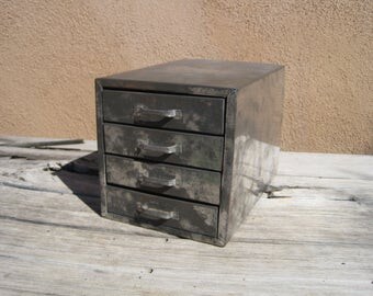 Metal parts cabinet | Etsy