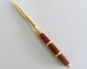 Wood letter opener | Etsy