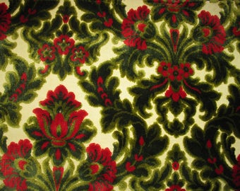 Cut velvet fabric | Etsy