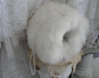 Antique Victorian Hand Muff Fur Muff