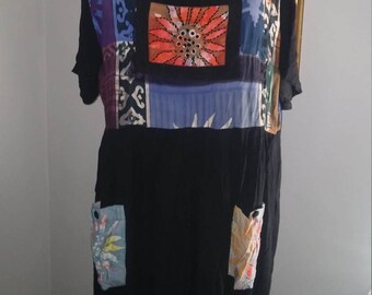 Patchwork tunic | Etsy