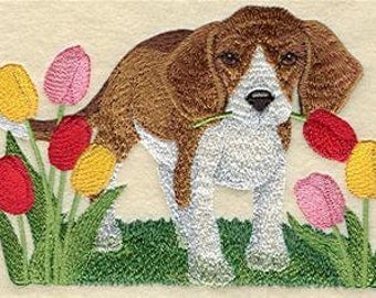 Beagle embroidery | Etsy