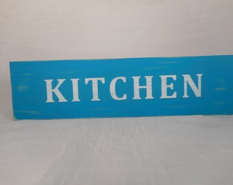 Wooden kitchen sign | Etsy