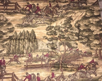 English fox hunt | Etsy