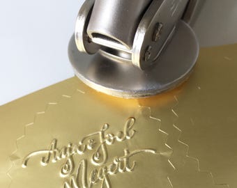 Embossing stamp | Etsy