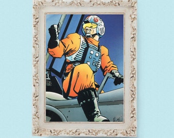 X wing pilot | Etsy