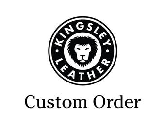 Bespoke Leather Gifts Handmade in England by KingsleyLeather