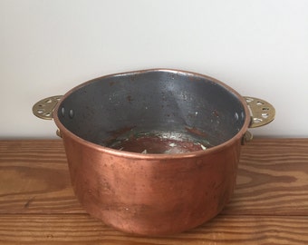 Antique copper pans | Etsy