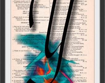 Dictionary font | Etsy