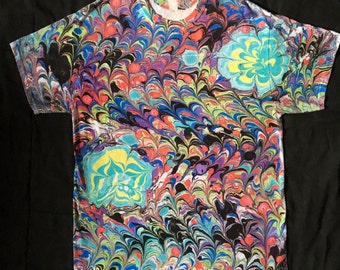 Funkadelic marbled clothing by TotallyTiedAndDyed on Etsy