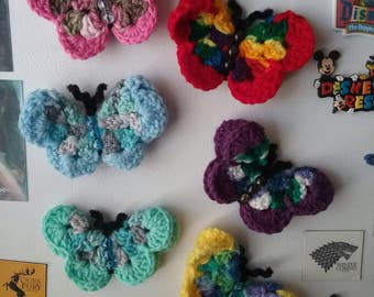 Crocheted magnets | Etsy