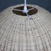 Sphere Rattan Pendant Lights-Rattan Ball Lamp Shade with Close