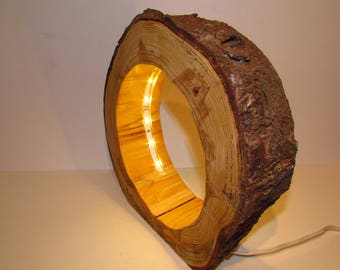 Handmade wood lamp | Etsy