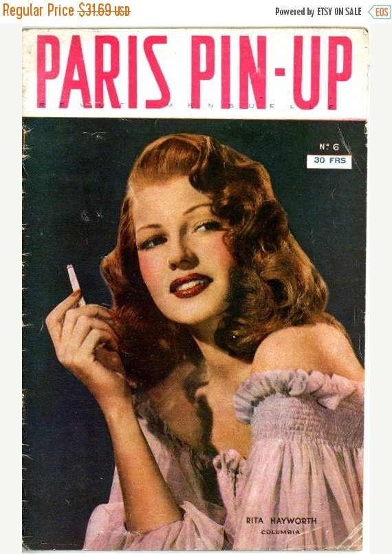 Magazine Paris Pin-up Magazine Circa 1950 Rita by Girlography