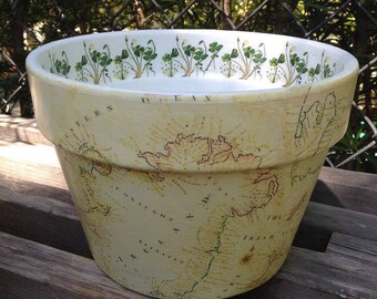 Irish planter | Etsy