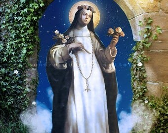 Sainte-Rose de Lima patronne des fleuristes-confirmation