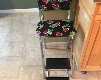 Vintage step stool | Etsy