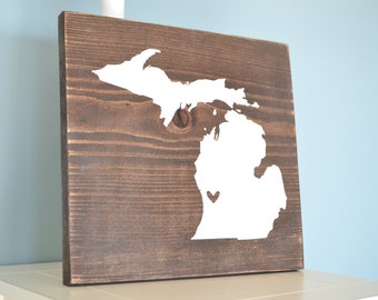 Michigan decor | Etsy