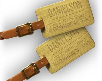 Large luggage tags | Etsy