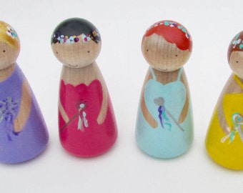 Peg doll set | Etsy