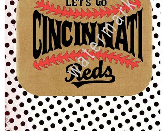 Cincinnati reds svg | Etsy