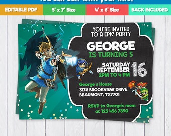 Zelda birthday | Etsy