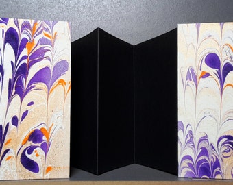 Marbled book | Etsy