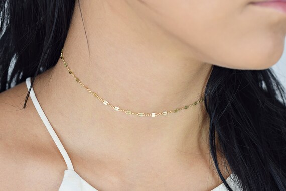 Sequin Chain Choker Chain Lace Choker Tattoo Choker Choker