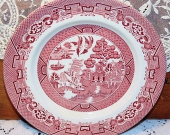 Willow pattern plate | Etsy