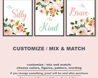 Be kind be brave | Etsy