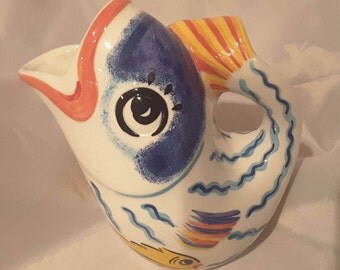 Fish pitcher | Etsy