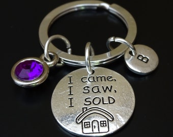 Realtor key chains | Etsy