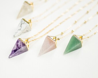 Crystal Necklaces – Etsy