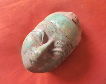 Colorful Beetle Scarab Art Bug Egyptian PRINT from Painting