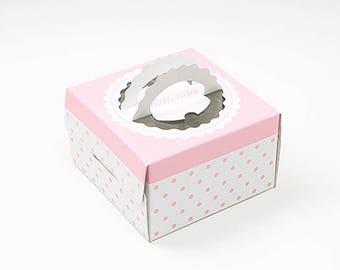 Pink bakery boxes | Etsy