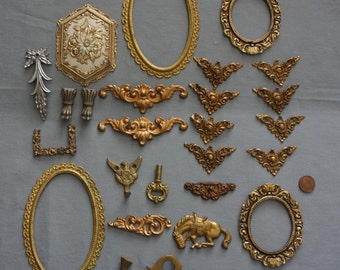 Brass furniture trim | Etsy