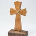 Unity Cross ® Wall Design Handmade Black Walnut and Eggshell