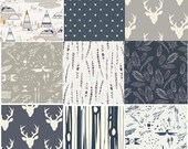 Woodland fabric | Etsy