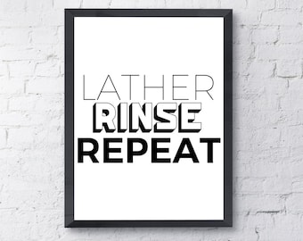 Wash rinse repeat | Etsy