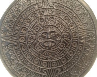 Aztec sun god | Etsy