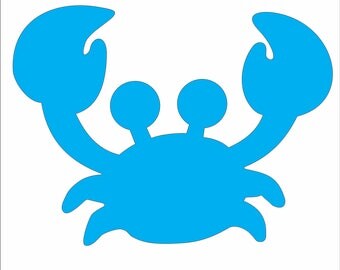 Crab cut out | Etsy