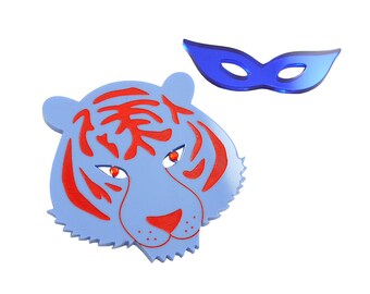 Tiger mask | Etsy