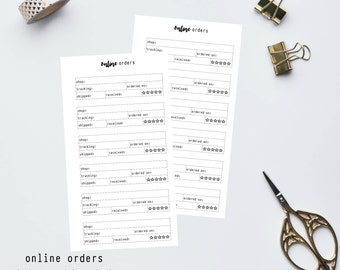 Cute filofax inserts | Etsy