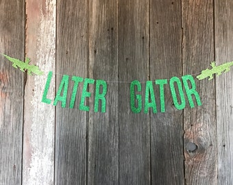 Gator sign | Etsy