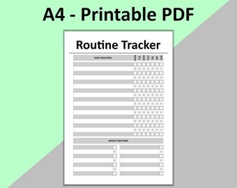 Daily routine | Etsy