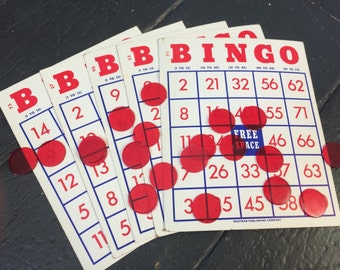 Bingo chip | Etsy
