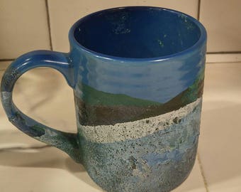 Blue kitchen decor | Etsy