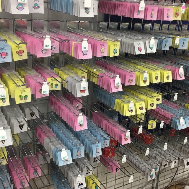 Awesome pins patches and stickers by Punkypins on Etsy