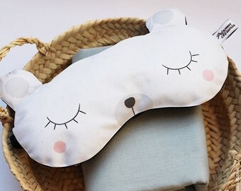 Bear sleep mask | Etsy