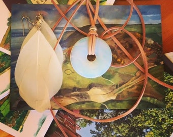 Moonstone pendant | Etsy